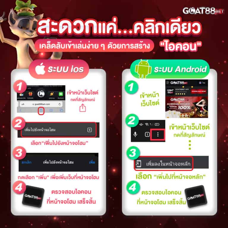 GOAT88BET - เว็บเดิมพัน Goatbet ครบวงจร ฝาก-ถอนออโต้ ไม่ผ่านเอเย่นต์